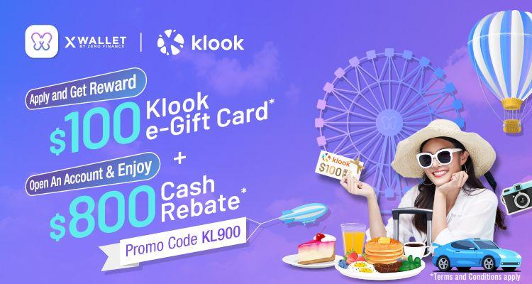 【Extra Welcome Offer】X Wallet New Customers Enjoy Klook E-Gift Card& HK$800 Cash Rebate | X ...